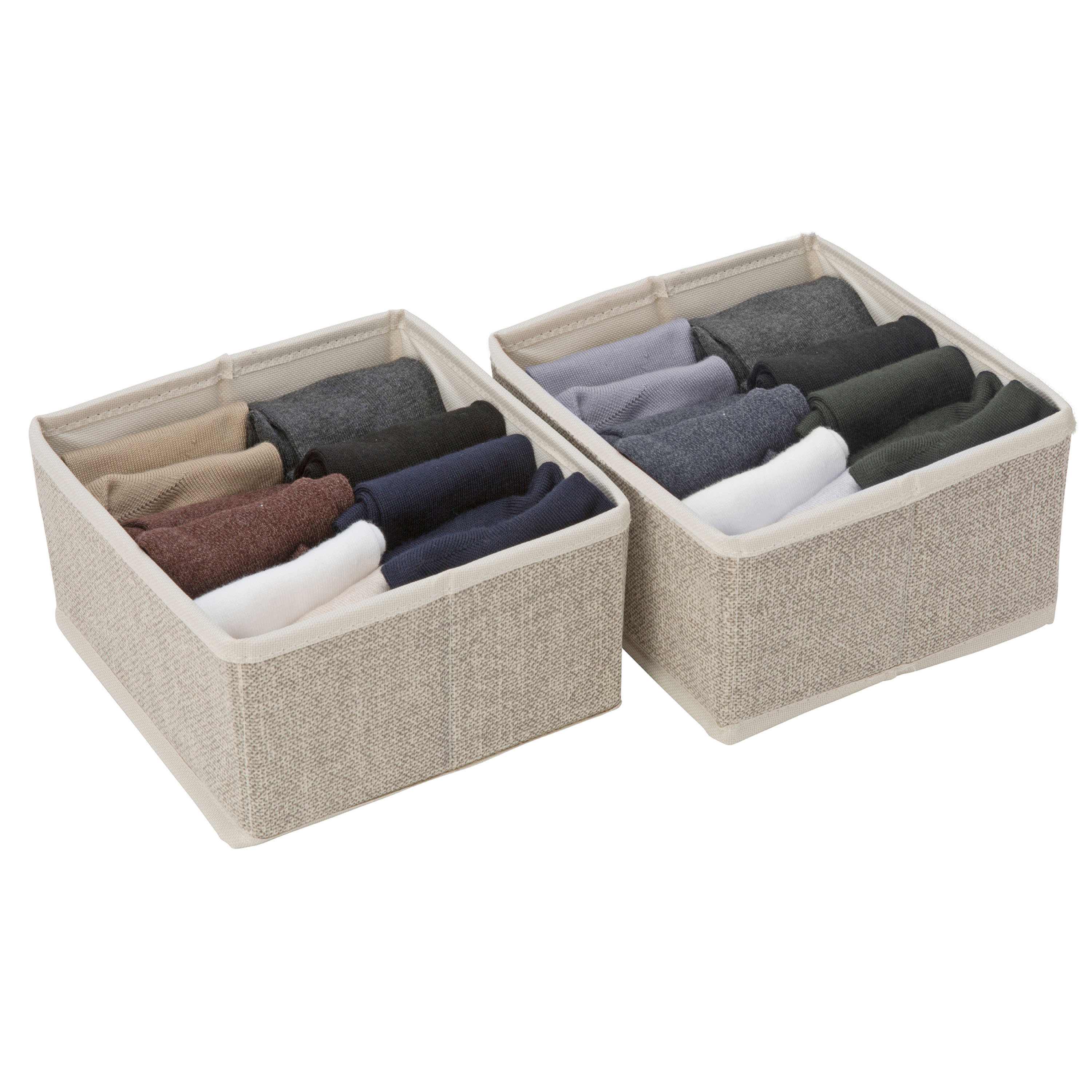 Simplify Medium Square Compartment 3.7" H x 6.5" W X 7.25" D Drawer Organizer & Reviews | Wayfair